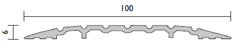 Threshold Plate, Satin Clear 1000 mm – HäfeleHome